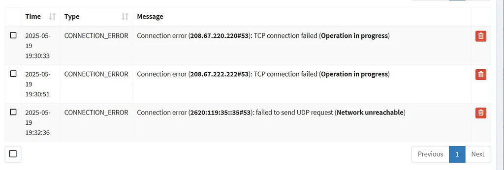 Pi-Hole Now Failing to Connect - Help - Pi-hole Userspace