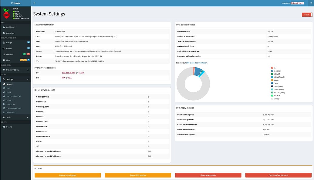 Pi hole 5 to 6 changes? How to restart DNS? - Help - Pi-hole Userspace