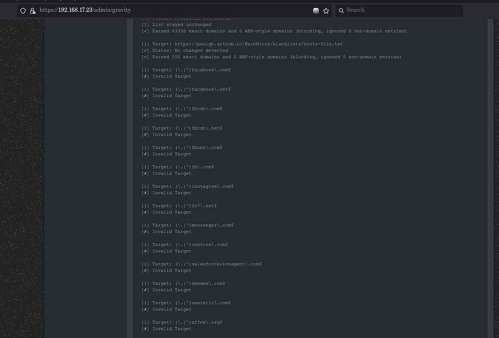 How do I fix this mistake I make? Entry in WRONG table - Community Help - Pi-hole Userspace