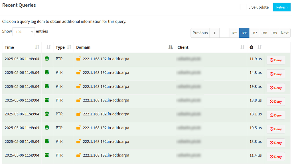 Pihole running on a VM - lots of requests from VM host to pihole - Help - Pi-hole Userspace