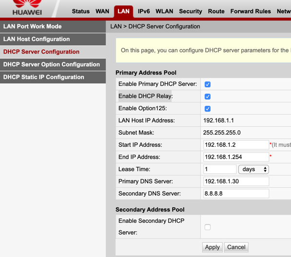 Are my Router Settings Correct? - Help - Pi-hole Userspace