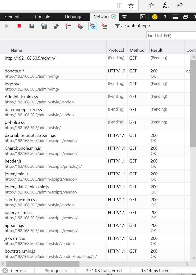 Admin Page Never Loads - Help - Pi-hole Userspace