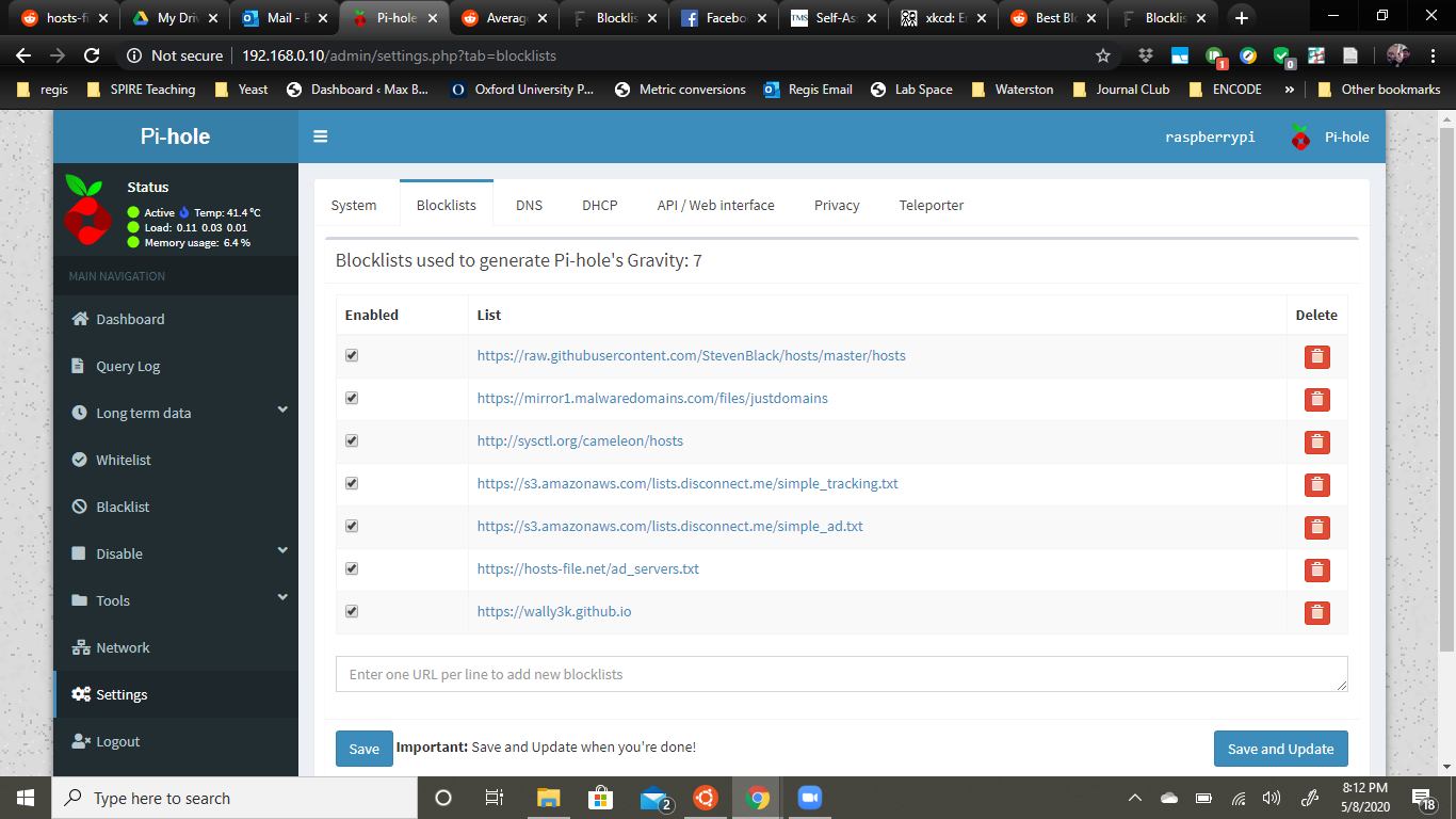 Not Enough Domains on blocklist? - Help - Pi-hole Userspace