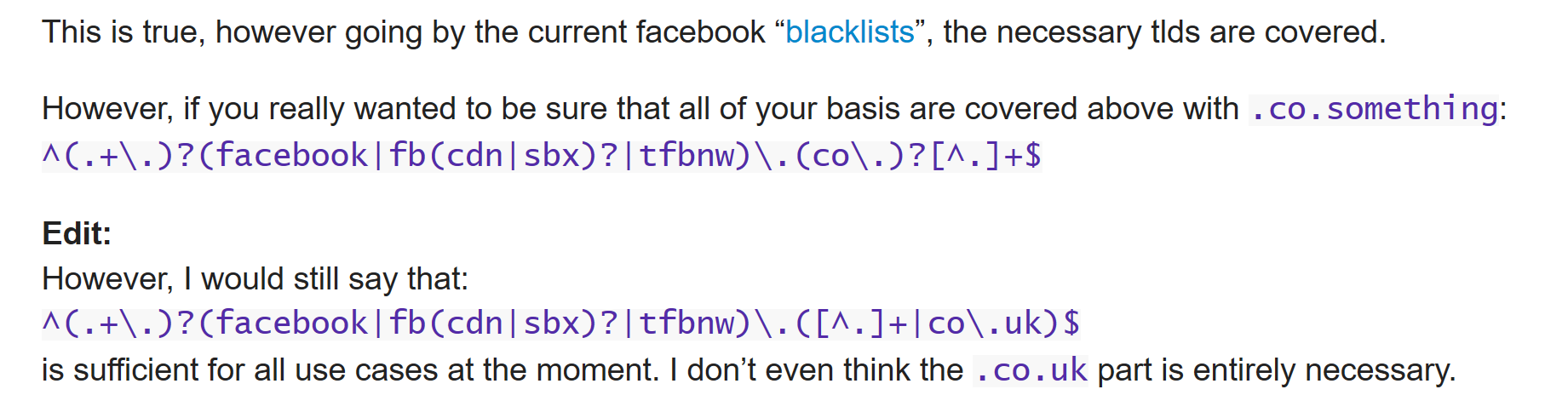 Regex help / facebook - Page 2 - General - Pi-hole Userspace