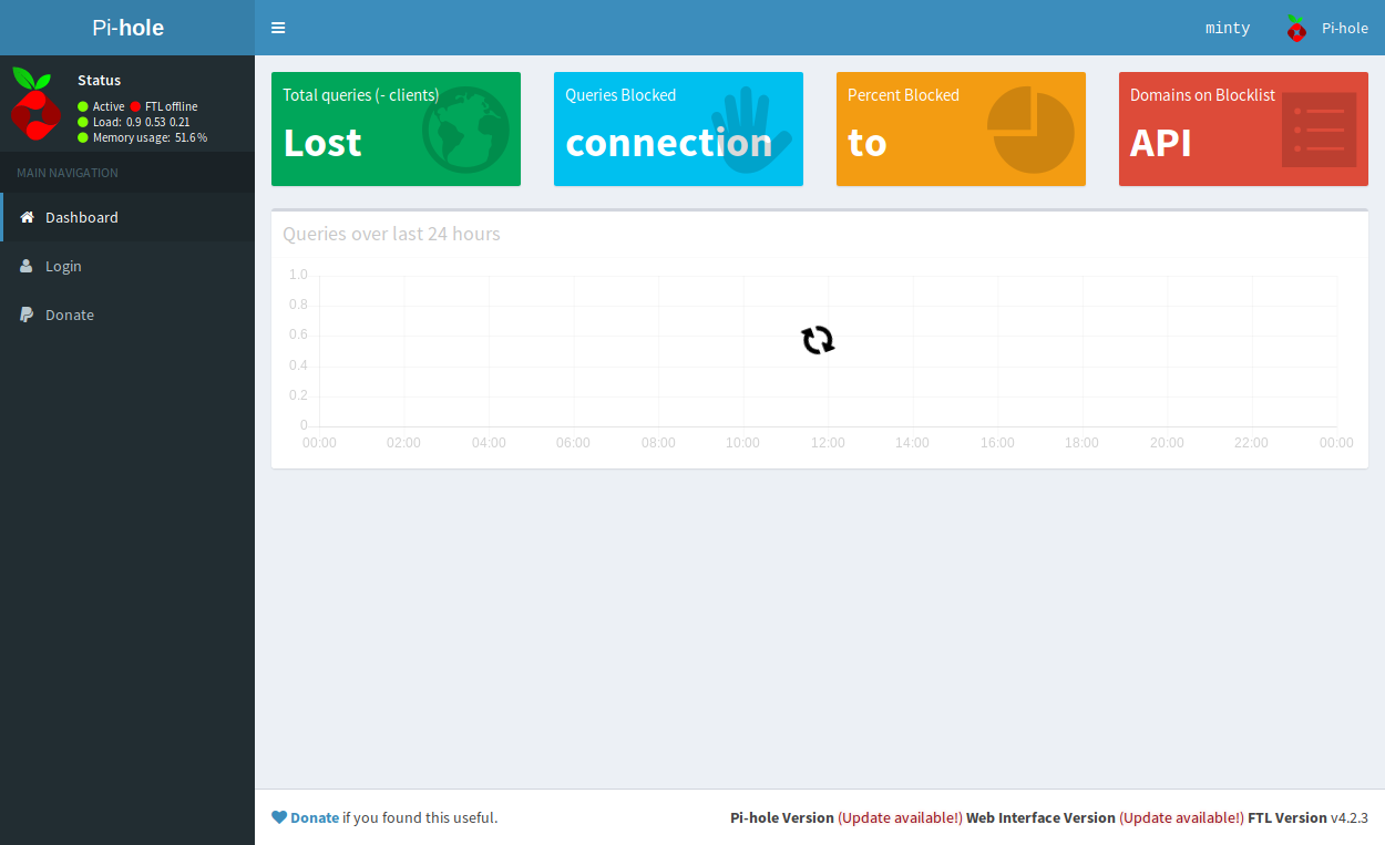 FTL went offline after following steps to configure OpenVPN - Help - Pi-hole Userspace