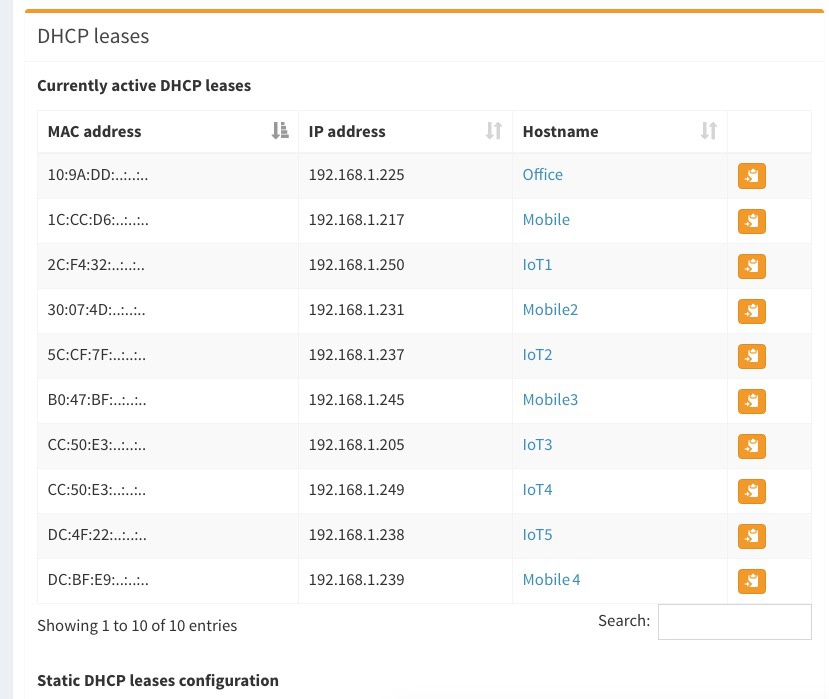 Expanding DHCP tables to show all records - Customizing Pi-hole - Pi ...