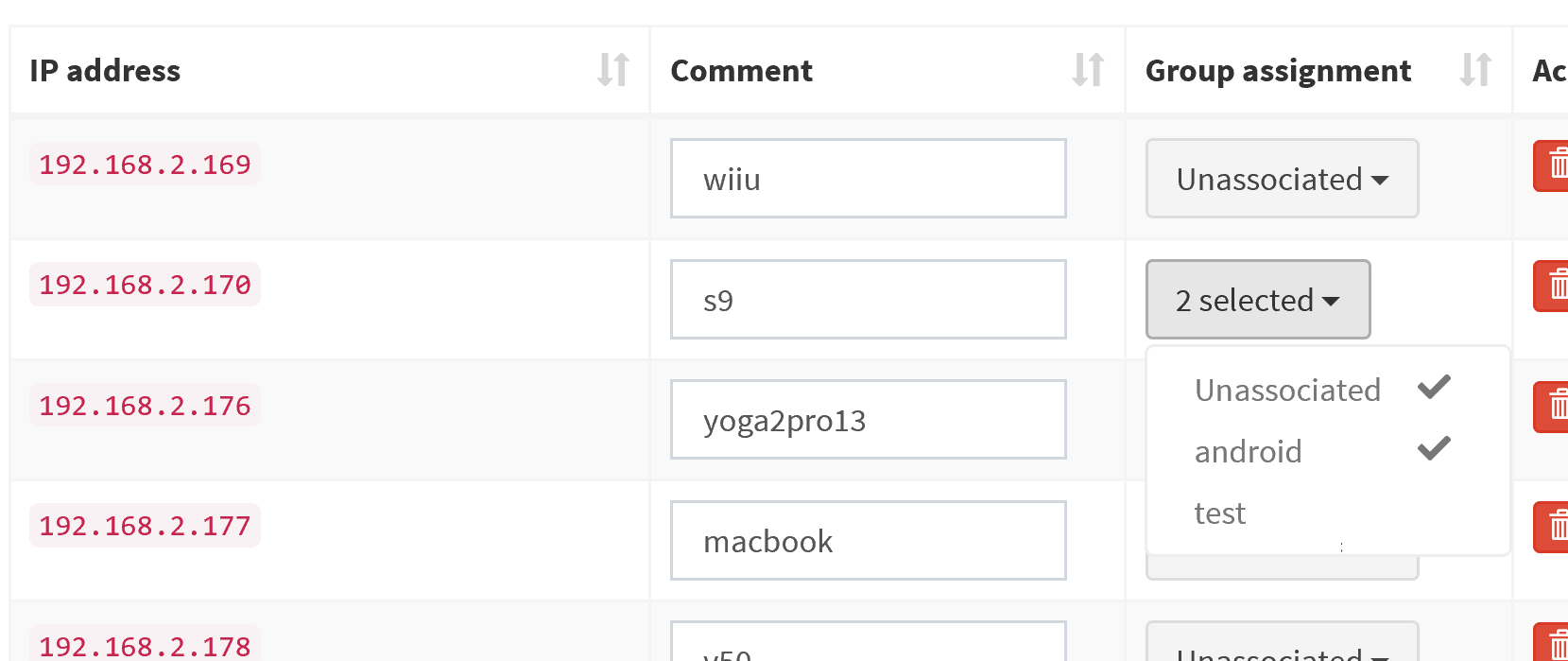 Fix web interface group multiselects - Beta 5.0 - Pi-hole Userspace