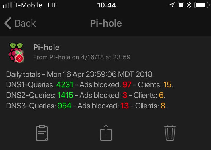 Early warning system - Feature Requests - Pi-hole Userspace