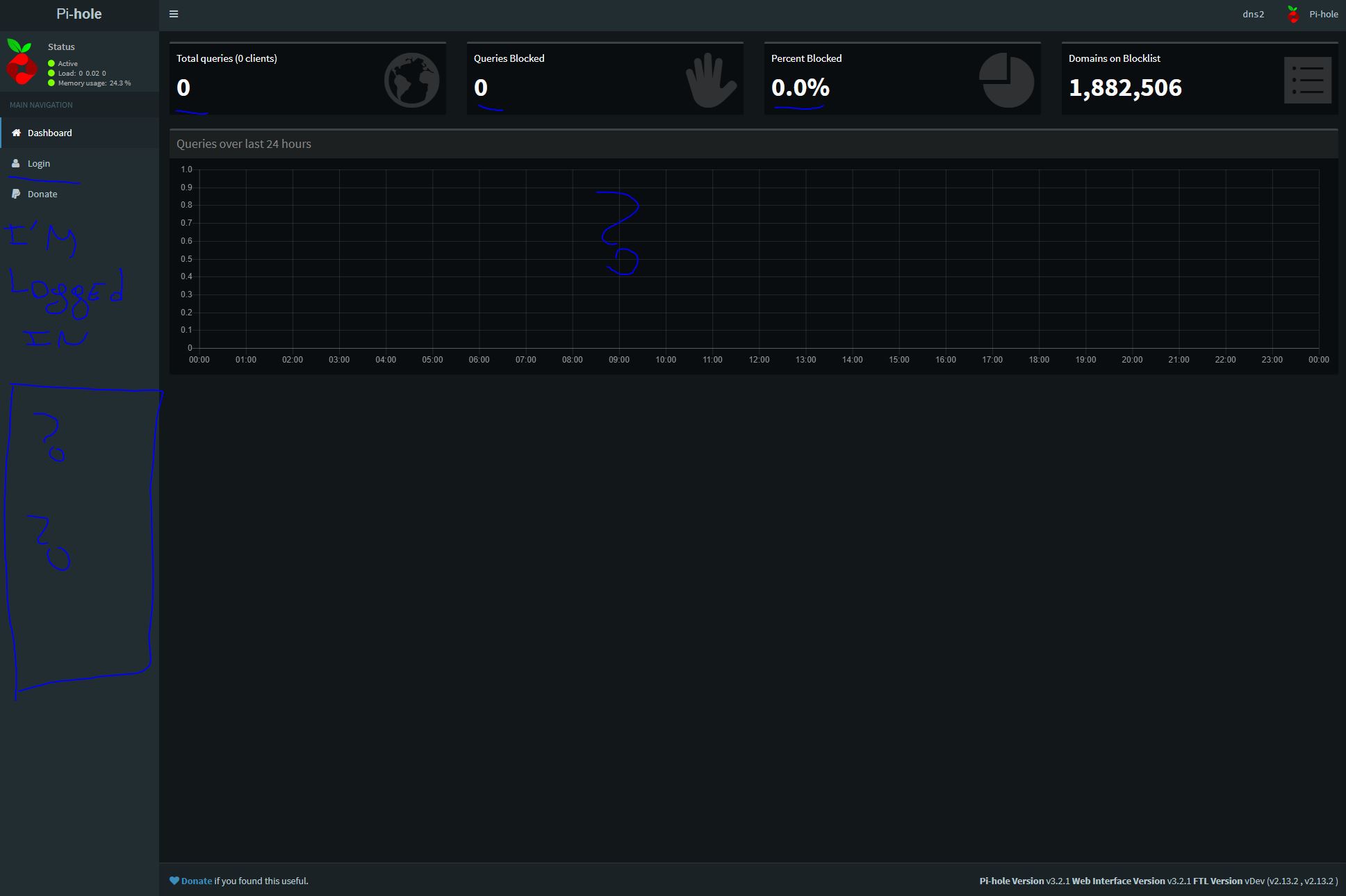 Pi-hole web interface working partially + Broken Login menu? - Help - Pi-hole Userspace
