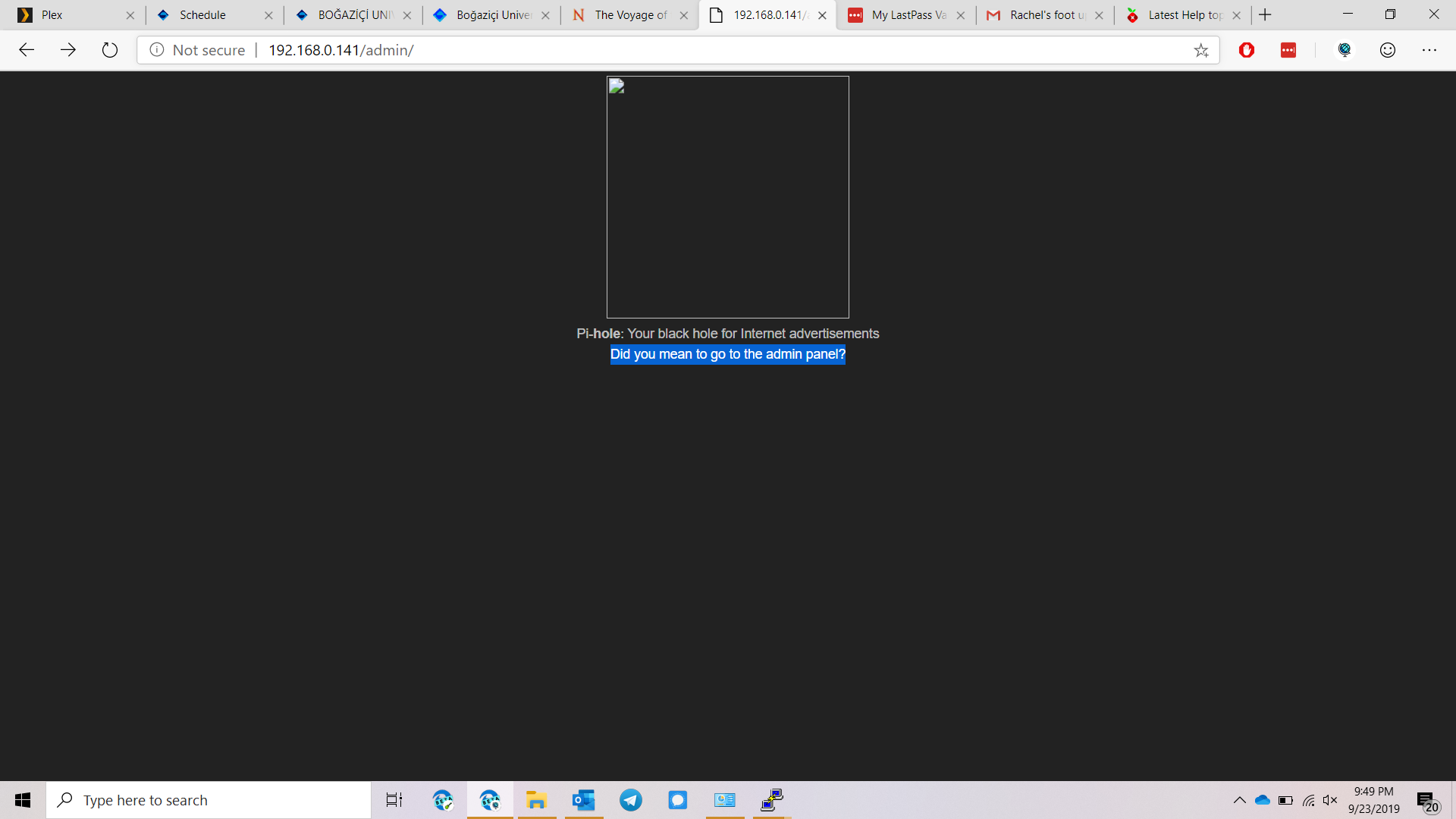 No admin panel - Help - Pi-hole Userspace