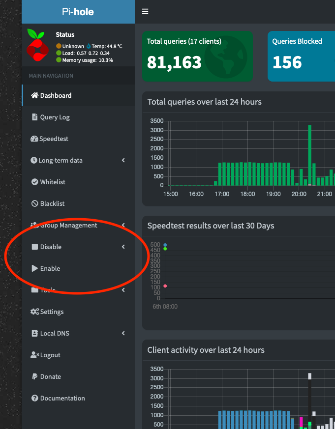 Webinterface Update + korrekte Darstellung? - Deutschsprachige Hilfe - Pi-hole Userspace