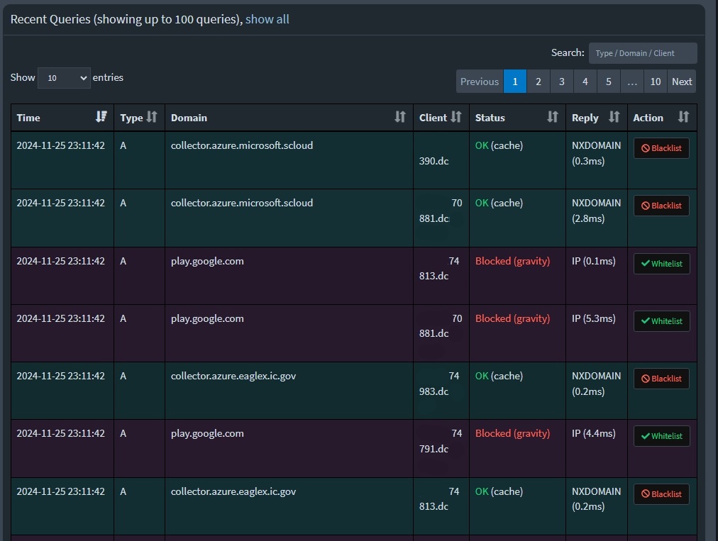 Help with a SQL Query - Client Hostname - Community Help - Pi-hole Userspace