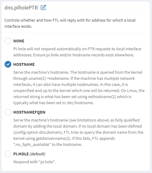 Changing pihole DNS name to something else no longer working? - Help - Pi-hole Userspace
