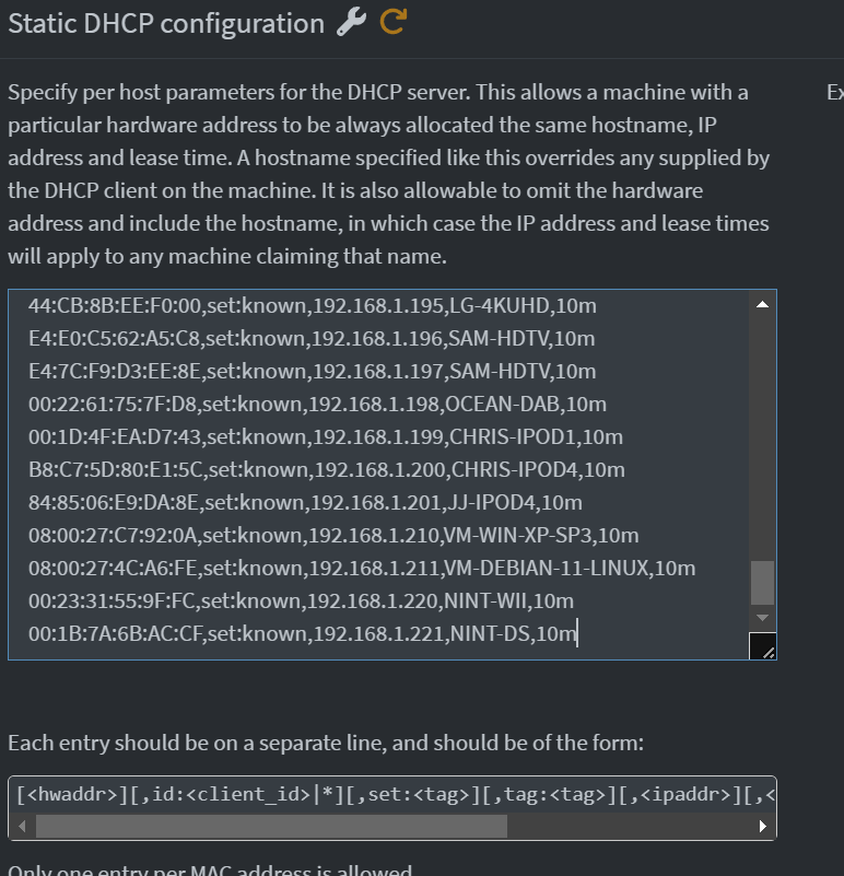 Help configuring DHCP - Help - Pi-hole Userspace