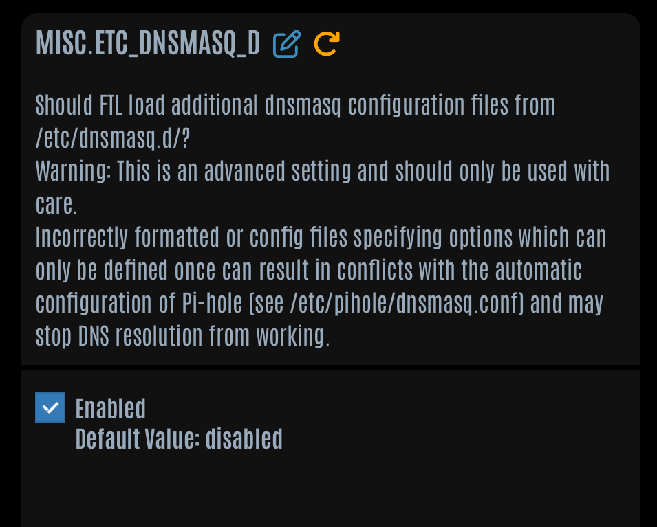 pi-hole DHCP server config location - Help - Pi-hole Userspace