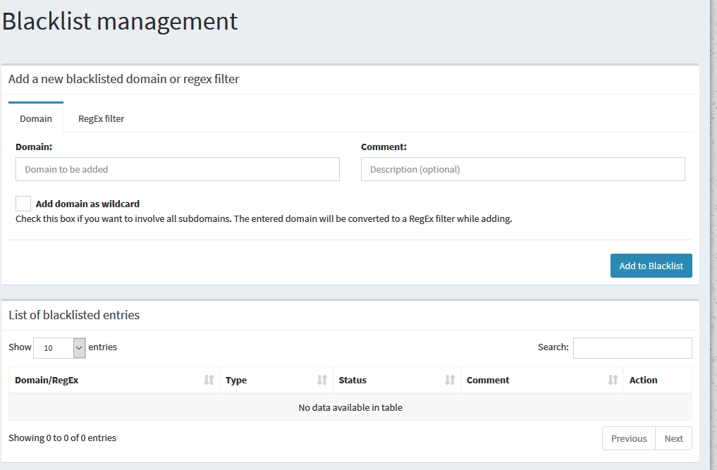 Regex Blacklist - Community Help - Pi-hole Userspace