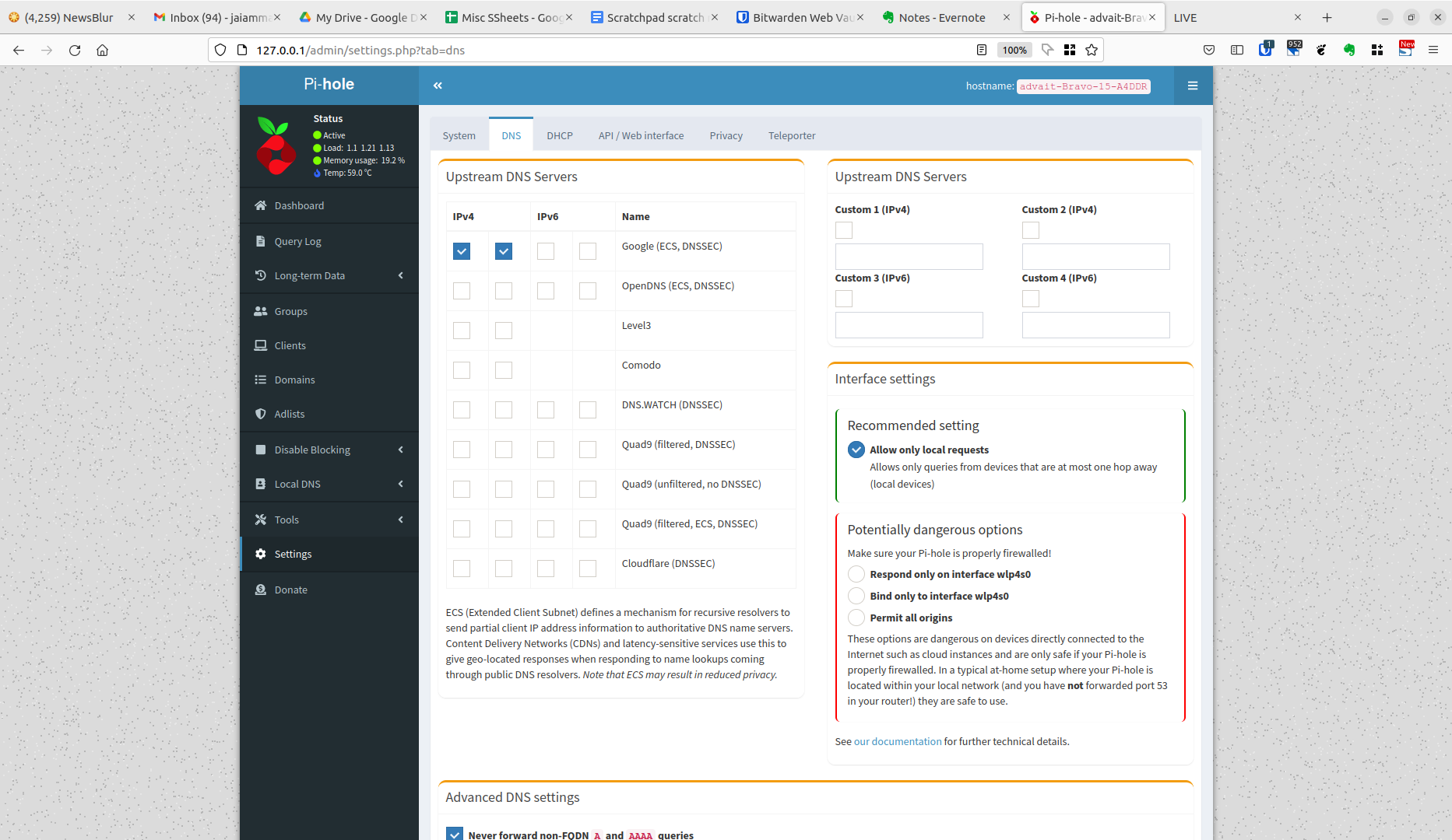 Ubuntu 22.04 "Disable Pihole" not working...? - Help - Pi-hole Userspace