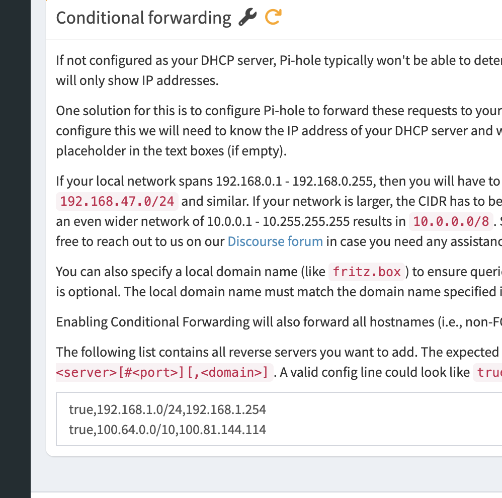 How to Show Tailscale Hostnames in Pihole? - Help - Pi-hole Userspace