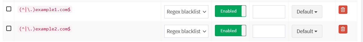 Does Pihole support fetching regex lists yet? - Help - Pi-hole Userspace
