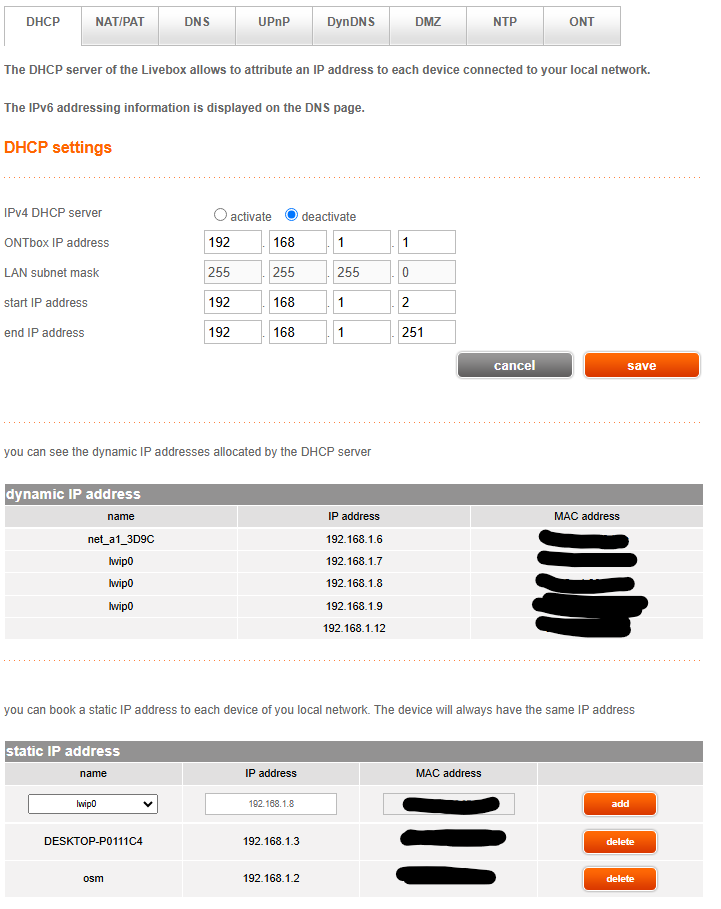Help configuring DHCP - Help - Pi-hole Userspace