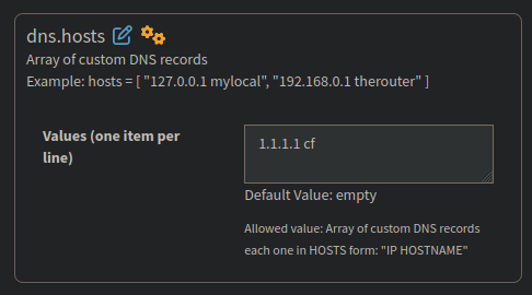 Allow editing existing records on admin/dns_records.php - Feature Requests - Pi-hole Userspace
