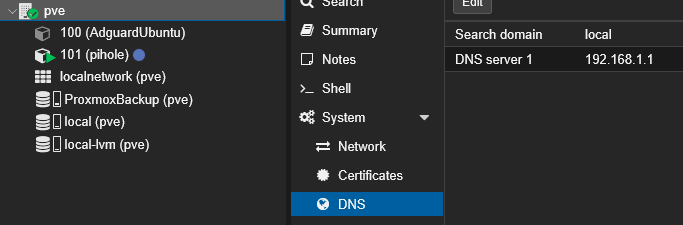 Proxmox Pihole + Unbound Settings help - Help - Pi-hole Userspace