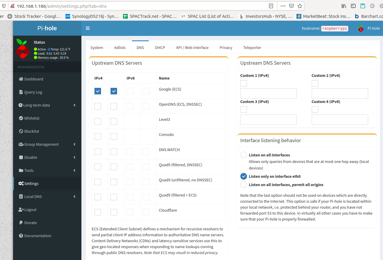 Intermittent Connection Issues - Community Help - Pi-hole Userspace