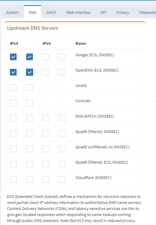 Upstream Servers Graph - GUI - Community Help - Pi-hole Userspace