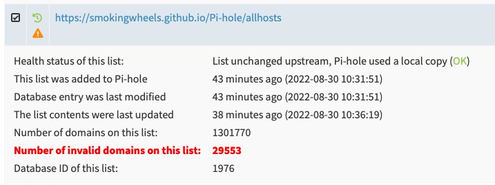 Gravity Update timeout - Customizing Pi-hole - Pi-hole Userspace