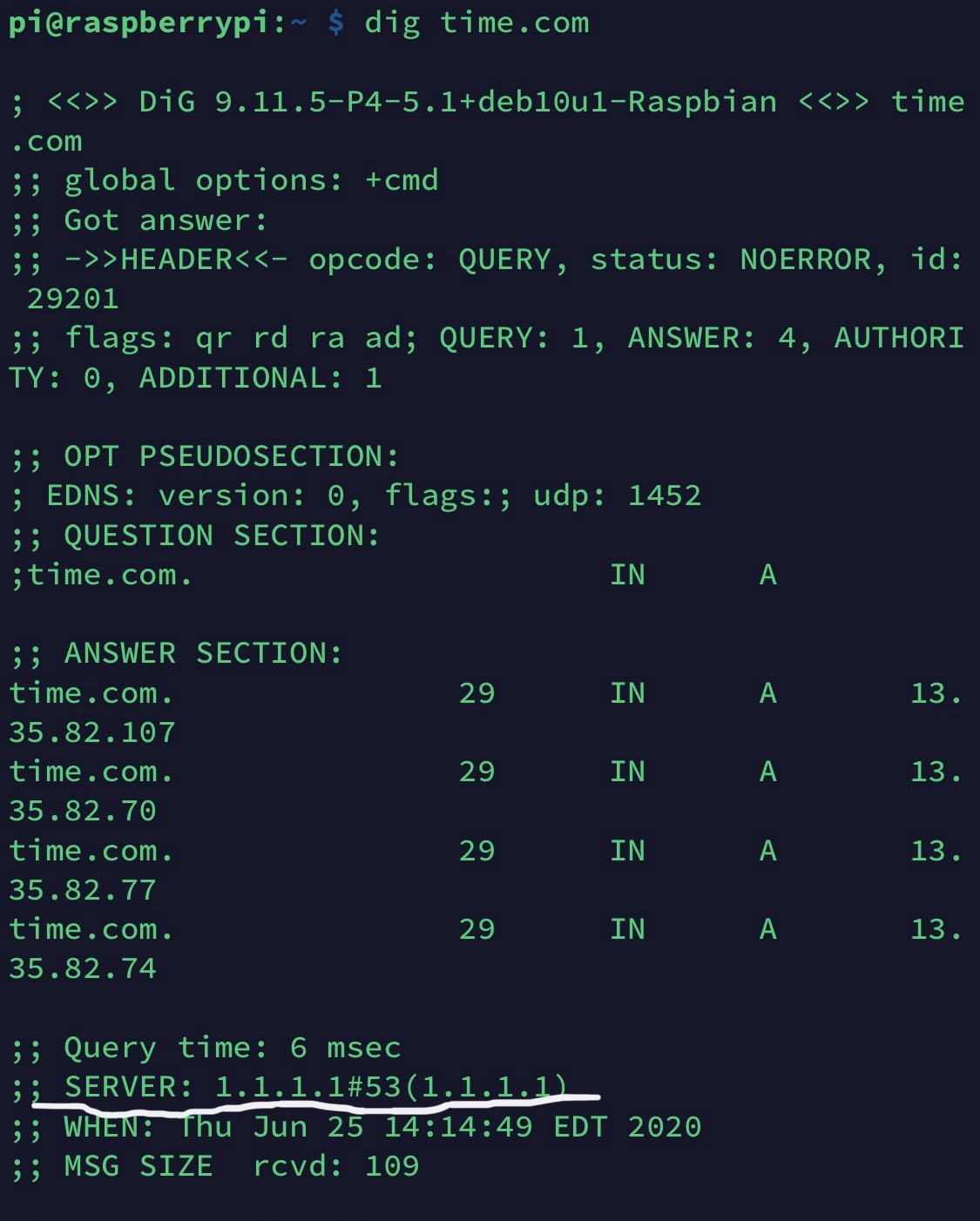 PiHole host machine using cloudflare servers - Help - Pi-hole Userspace