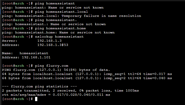 None of the stuff on my network is reachable via name - Community Help - Pi-hole Userspace