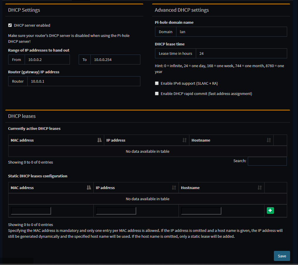 Internet not working on mobile device, working on PC, not blocking ads - Help - Pi-hole Userspace