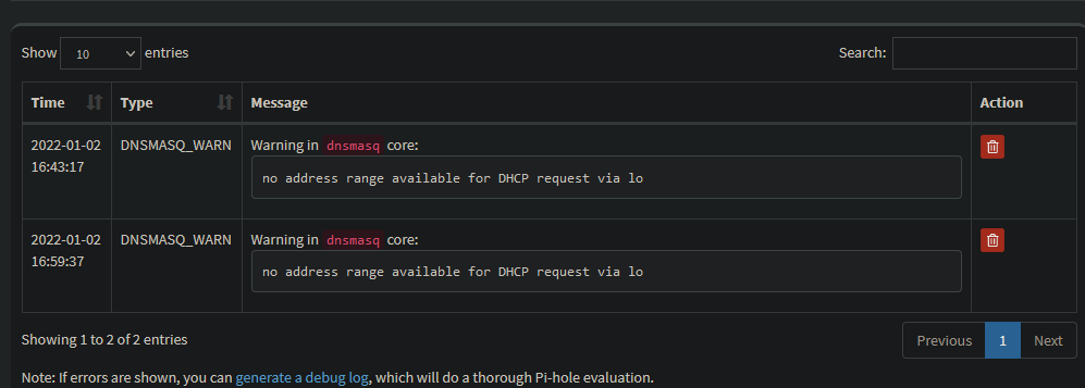 Pi-hole stopped resolving local DNS - Help - Pi-hole Userspace