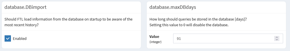 Pihole v6 dbimport and graph on dasboard - Help - Pi-hole Userspace