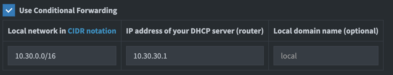 SOLVED: Help with Conditional forwarding config to resolve local hostnames - Help - Pi-hole ...