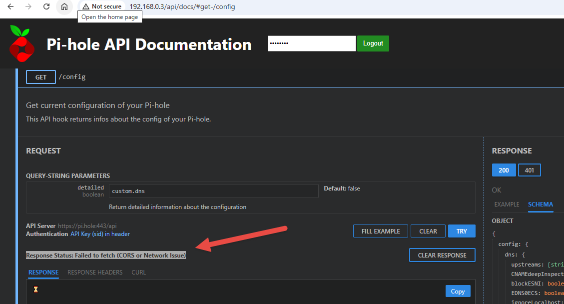 Custom DNS via Rest API - V6 - Help - Pi-hole Userspace