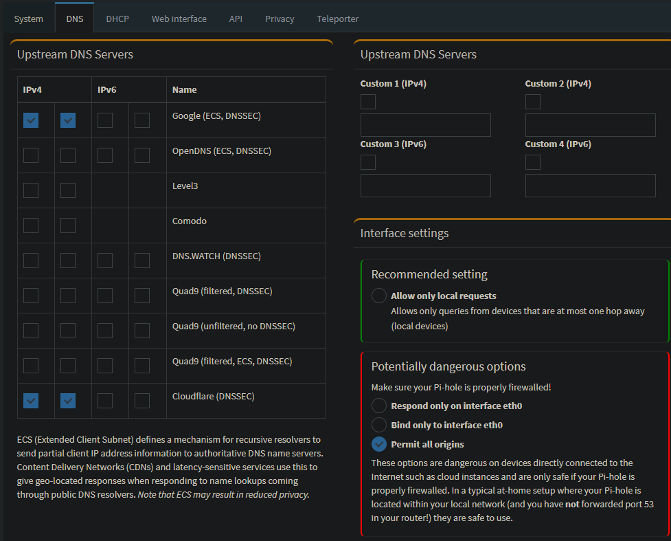 DNS routing problem - Help - Pi-hole Userspace