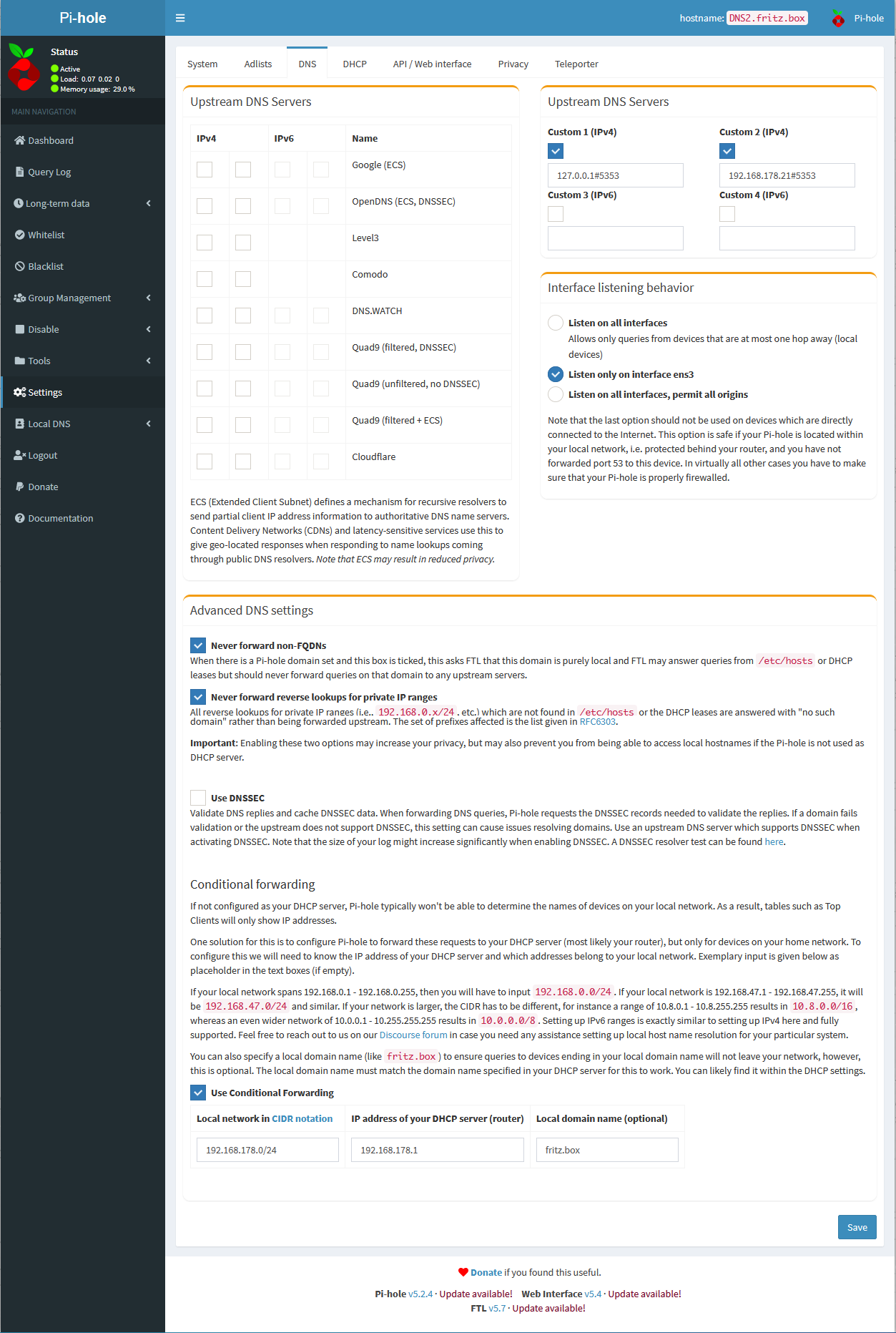 1. Local devices' hostnames not resolved on Wifi repeaters (only on Wifi router), 2. Setup in ...