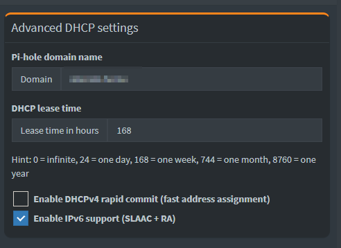 No dns fqdn when using IPv6 only client - Help - Pi-hole Userspace