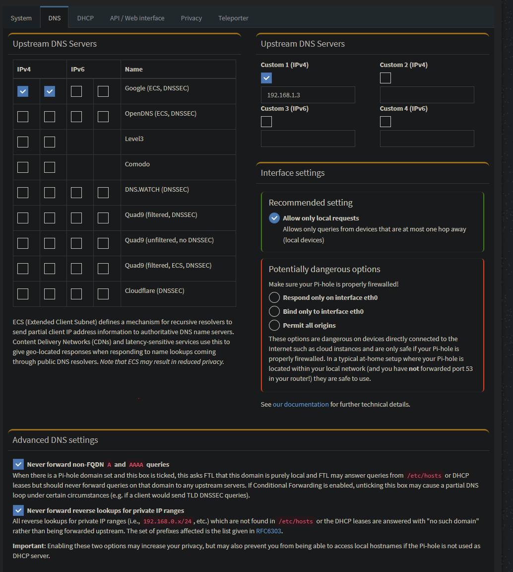 Pihole dns is going through ipv6 and not blocking - Help - Pi-hole Userspace