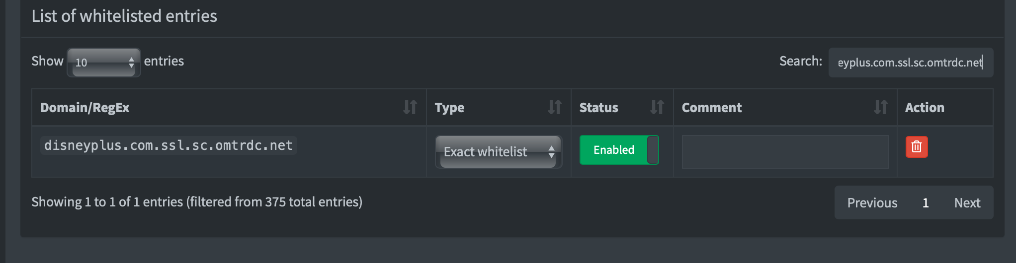 Domain blocked by regex although on whitelist - Help - Pi-hole Userspace