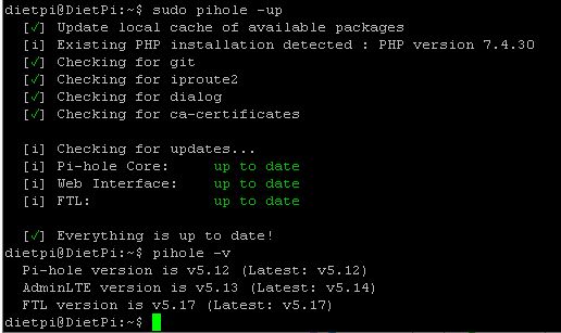 Updated Pihole - Web Interface Version is now N/A - Community Help - Pi-hole Userspace